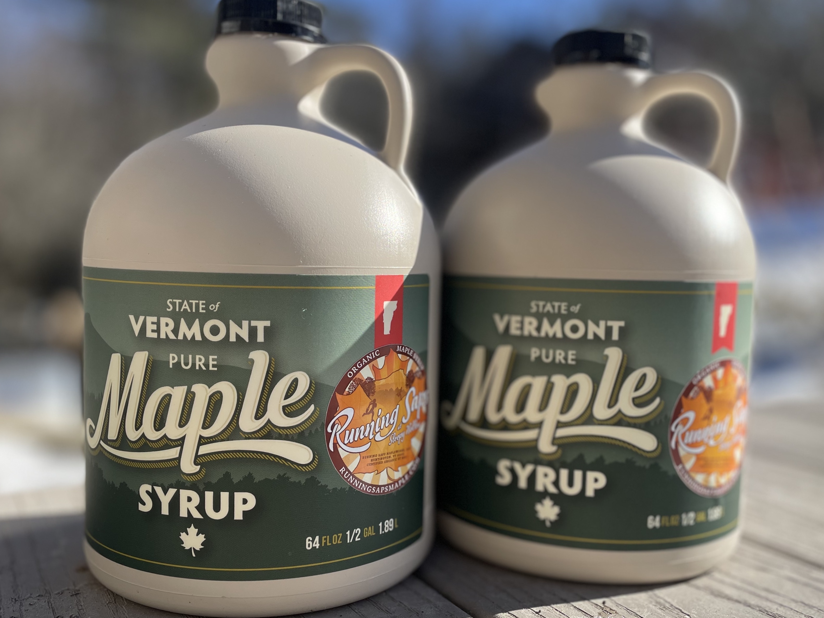 Running Saps Maple – Organic Pure Vermont Maple Syrup